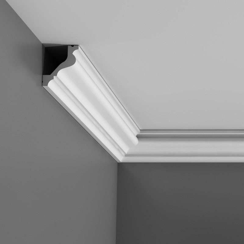 24 ML of CEILING/WALL Cornice in HARD POLYMER (C200) 200X6,5X5,5 ...